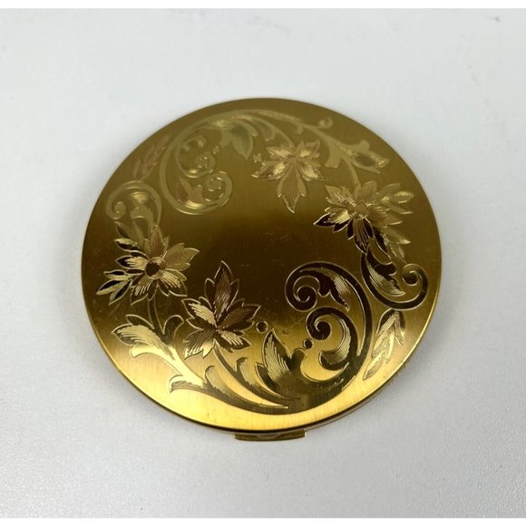 Elgin American | Accessories | Vintage Elgin American 35 Floral Etched ...